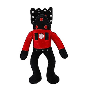 RANJOYUN Skibidi Toilet Plush, 11 inch Speakean Cameraman Speakerman Titan Tv Man Bosses Plushies Toy, Stuffed Plushie Doll Toys Collectible Gifts for Kids Fans Aldults Birthday (6 PCS)