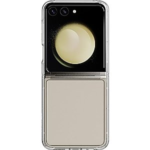 tech21 EvoClear case for Samsung Galaxy Z Flip5 - Impact Protection - Clear