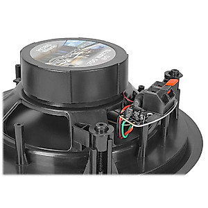 Rockville (8) HC85 Black 8" 700 Watt in-Ceiling Home Theater Speakers 8-Ohm