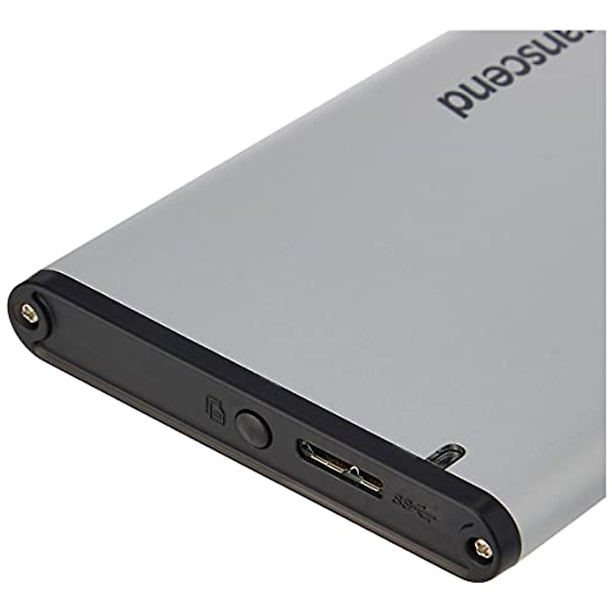 Transcend 2.5” SSD/HDD USB3.0 Enclosure, Aluminum case, UASP Supported, One Touch Backup - TS0GSJ25S3