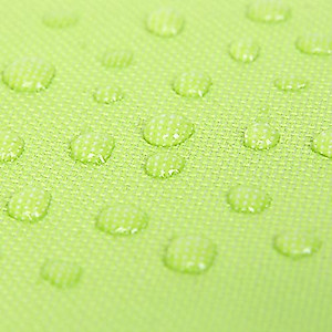 Household Foldable Shopping Bag with Wheels,Reusable Shopping Bags Grocery Bags Used for Picnic Trips to Buy Vegetables (Green)