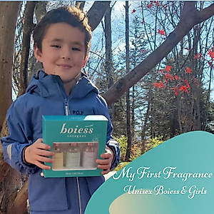 Boiess Colognes For Moms, Babies & Kids | Natural Eau de Cologne | White Blossom, Lavanda & Poppymint | Clean & Fresh Scent | Fragrance For Soft & Sensitive Skin | Pack of 3(100ml x 3)