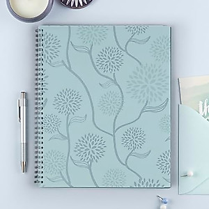 Blue Sky 2024 Weekly and Monthly Planner, January - December, 8.5" x 11", Frosted Cover, Wirebound, Rue Du Flore (101602-24)