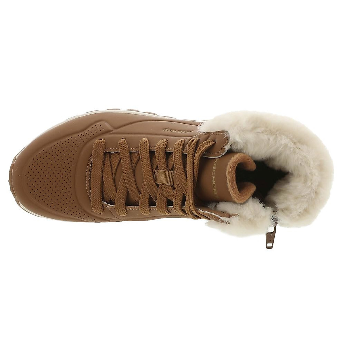 Skechers Women's Sneaker Fashion Boot, Chestnut, 8