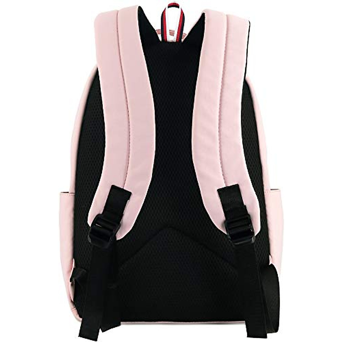 Roffatide Anime Demon Slayer Kamado Nezuko Backpack Printed Schoolbag Lightweight Nylon Bookbag Daypack Pink