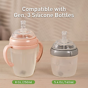 haakaa Weighted Straw Replacement Silicone 1pc, for Gen. 3 Manual Breast Pump Baby Bottle Sippy Cup Conversion Attachment