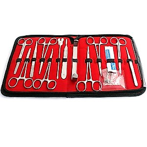 OdontoMed2011 Students Anatomy Biology Kit with Case Stainless Steel