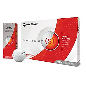 TaylorMade TM18 Project (S) DZ Project (S) Golf Ball (Dozen)