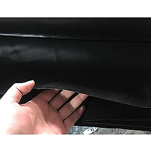 TECHTONGDA HDPE Pond Liner Black 20x20ft Flexible Water Garden Fish Pond Liner Elasticity