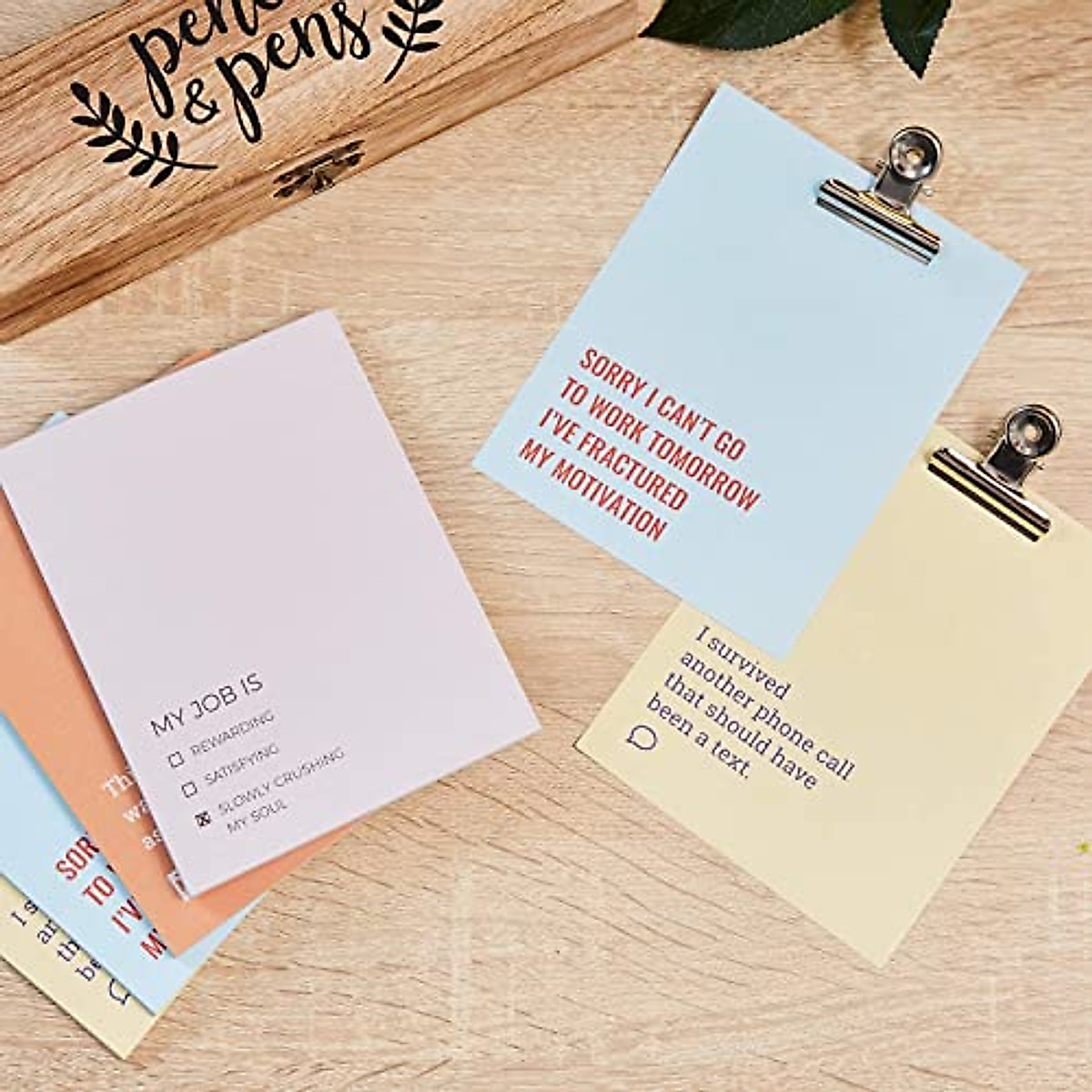 Juvale 8 Pack Funny Notepads with Sarcastic Sayings, Demotivational Notebooks for The Office, Coworkers, Employee, Colleagues, Adults, 4 Sarcastic Designs (4.25 x 5.5 Inches)