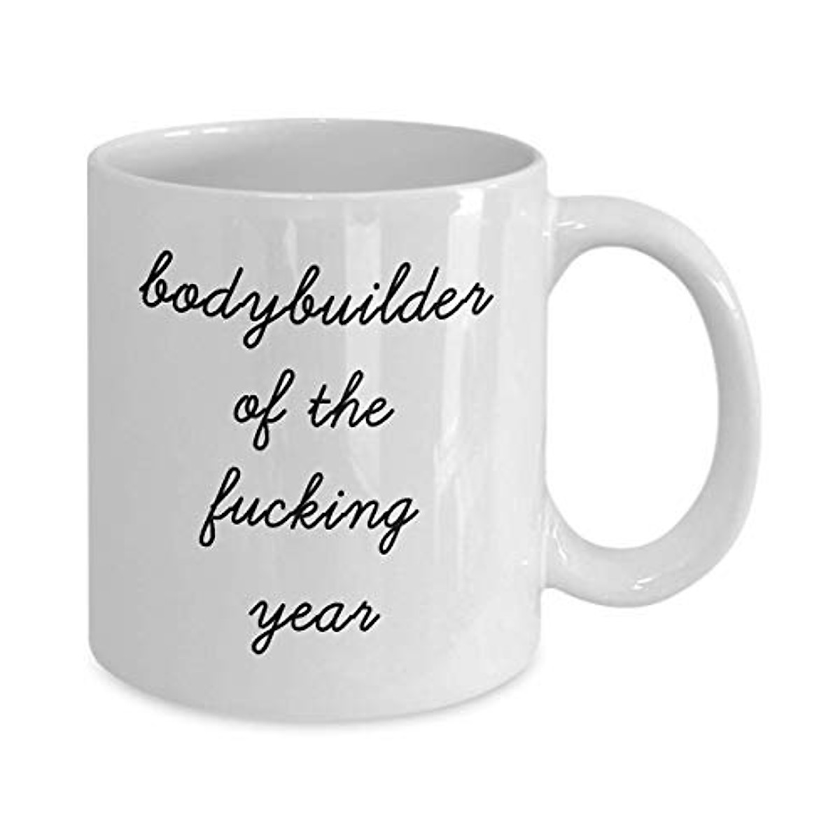 Best Bodybuilder Mug Funny Appreciation Mug for Coworkers Gag Swearing Mug for Adults Novelty Tea Cup