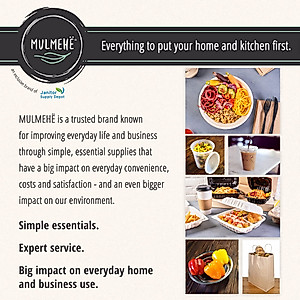 MULMEHË Premium Quilon Coated Parchment Pan Liner Baking Sheets, 12 x 16″, White, 1000 per Pack