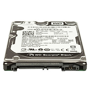 WESTERN DIGITAL WD5000BPKT Scorpio Black 500GB 7200 RPM 16MB cache SATA 3.0Gb/s 2.5 internal notebook hard drive (Bare Drive)
