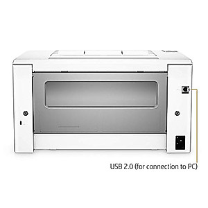 HP LaserJet Pro M102w Wireless Laser Printer, Works with Alexa (G3Q35A). Replaces HP P1102 Laser Printer, White