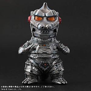 X-PLUS Mechagodzilla 1974 Defo Real Soft Vinyl Statue, Multicolor