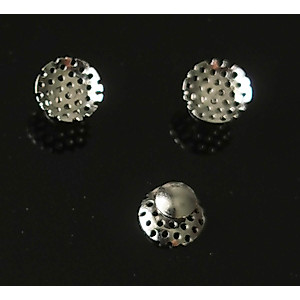 30 Pcs New Dental Lingual Buttons Hollow Base Orthodontic Materials