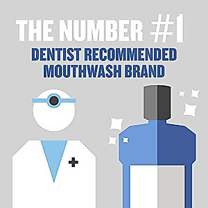 Listerine Healthy Vibrant Multi-Action Fluoride Mouth Rinse, Foaming Anticavity Mouthwash For Whitening Teeth and Fighting Bad Breath, Clean Mint, 32 Fl Oz