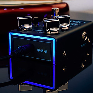 JOYO R-14 Atmosphere Reverb Pedal Bundle with DC 9V Pedal Power Supply (800mA -1A) AC Adapter