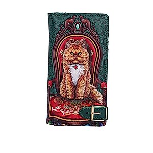 Nemesis Now Women's Mad About Cats, Green, 18.5cm