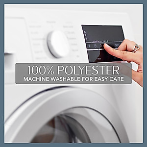 Elrene Home Fashions Swaying Leaves Bordered Fall, Seasonal and Holiday Tablecloth, 70" Round, Multi