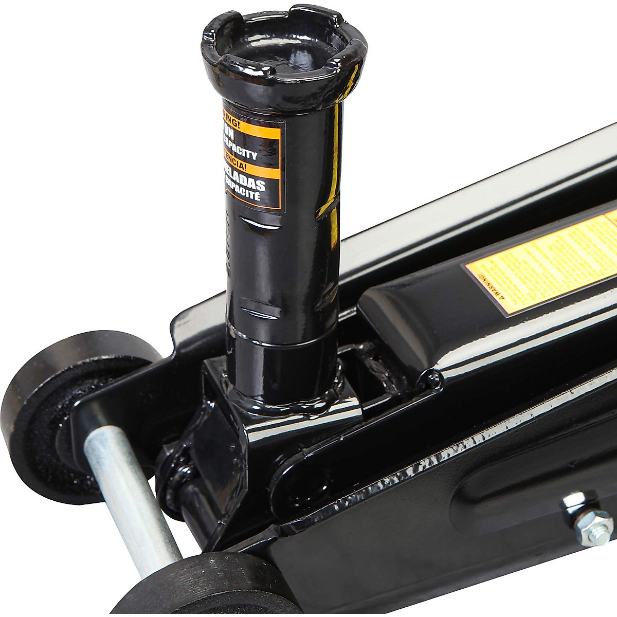 Torin T83006W Blackjack Hydraulic Trolley Service/Floor Jack (Fits: SUVs and Extended Height Trucks): 3 Ton (6,000 lb) Capacity, Black