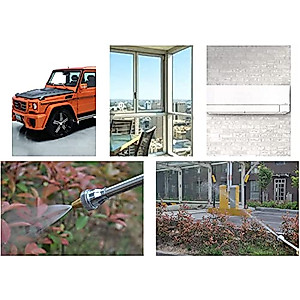 Portable Electric Pressure Washer Double Pump 12V High Pressure Powerful Washing Kit with 20 Feet Hose for Cars Home Garden