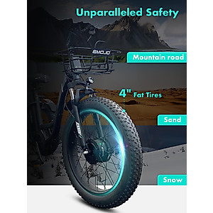 EMOJO Caddy Pro 500W 20 x 4.0 Inch Fat Tire Electric Tricycle for Adults Hydraulic Disk Brakes Ebike Trike 7 Speed Pedal Assist 3 Wheel Electric Bike with 48V 15.6Ah Battery LCD Display (Gray)