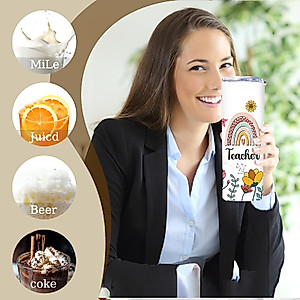 DHQH Teacher Christmas Gifts for Women, Teacher Thanksgiving Gifts,Teacher Appreciation Gifts from Friends Sister Mom, 20 Oz Travel Tumbler