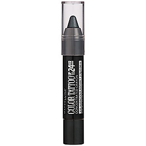 Maybelline New York Eyestudio Color Tattoo Concentrated Crayon,735 Audacious Asphalt, 0.08 oz.
