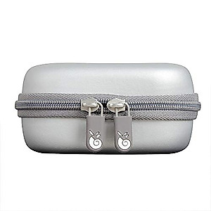 Hermitshell Hard Travel Case for TOZO T10 TWS Bluetooth 5.0 Earbuds True Wireless Stereo Headphones (Grey)