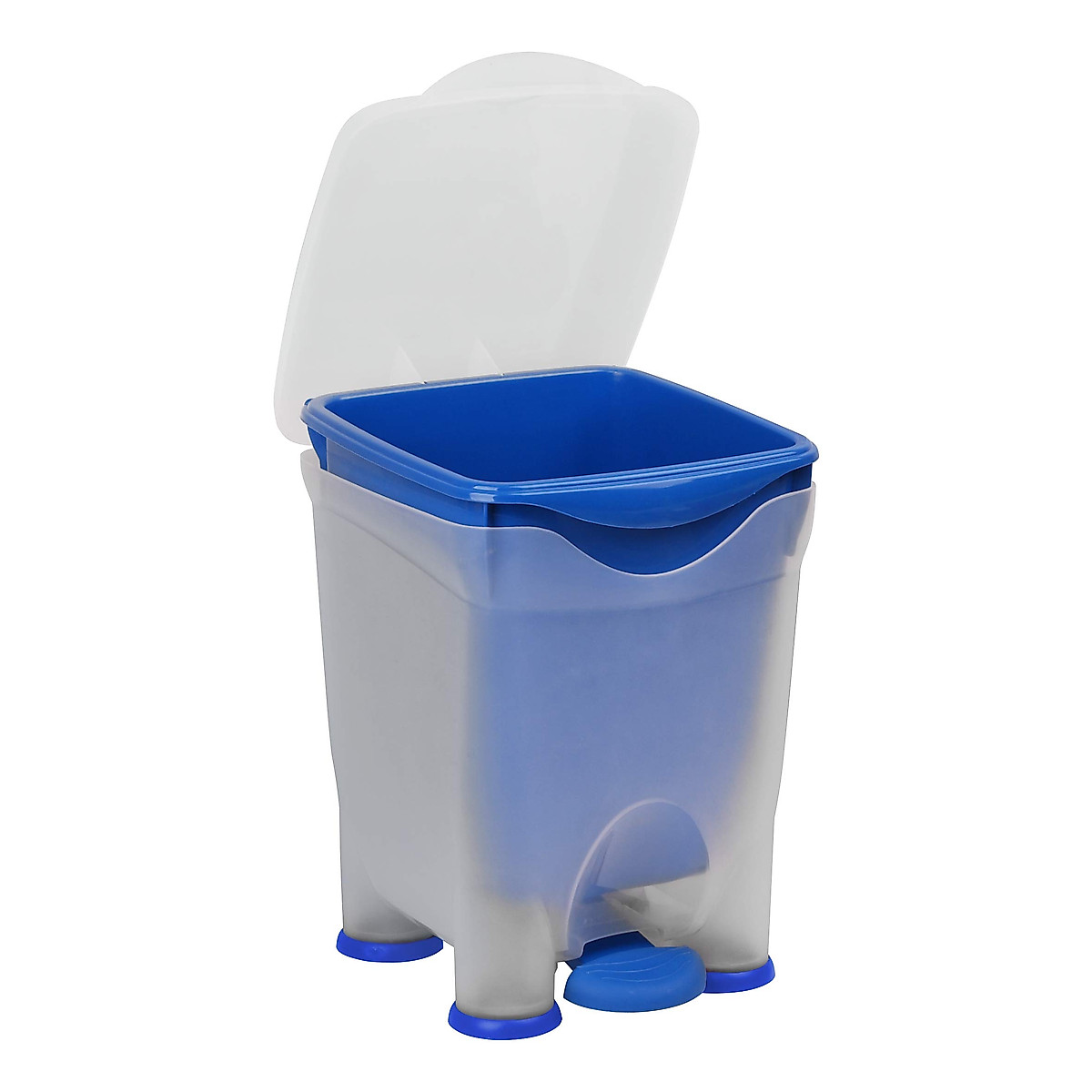 Mintra Home Trash Bins (Bright Blue, Easy Bin)