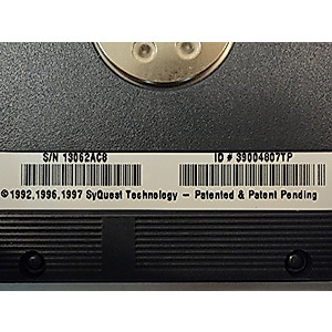 SyQuest SparQ 1.0 Gigabyte PC Formatted Disc Starter SPARQ1-000