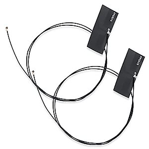 60cm/2ft 2pcs MHF4 IPEX WLAN Network Adapter PC Antenna for NGFF Intel 7260 8260 8265 9265 9260 9560 AX210 AX200NGW AX Killer M.2 IPEX4 Module Card