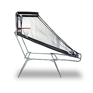 Pop-A-Shot - Pop-Up Game | Arcade Basketball Inside, Out, and On The Go | Infrared Sensor Scoring | 3 Balls | Foldable, Portable, and Tote Bag Included