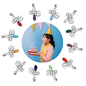 TGLS Sparkling Blue March Birthstone Heart Love Birthday Charm Compatible With Pandora Bracelets and Necklaces