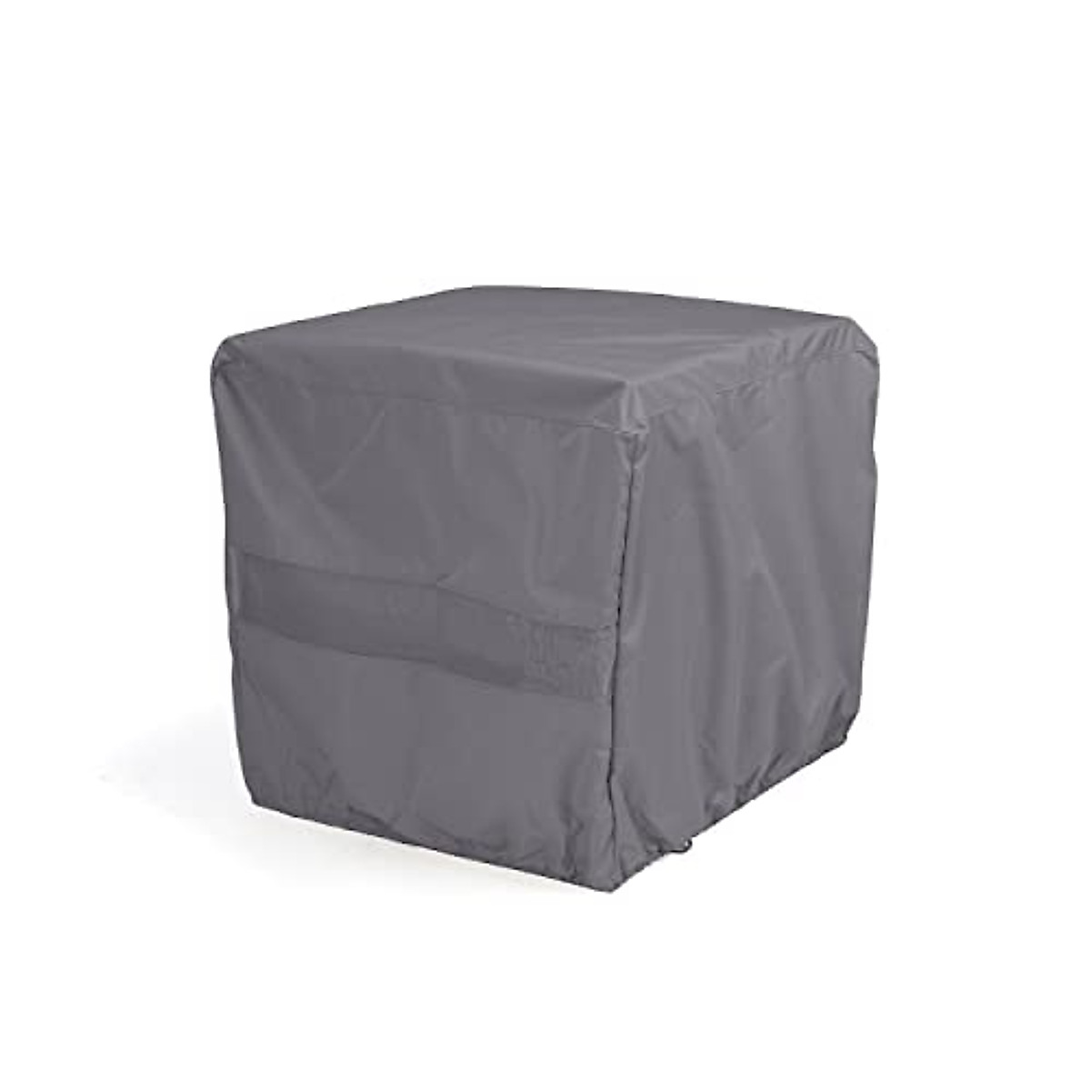 Covermates Square Patio Accent Table Cover - Water-Resistant Polyester, Mesh Ventilation, Patio Table Covers-Charcoal