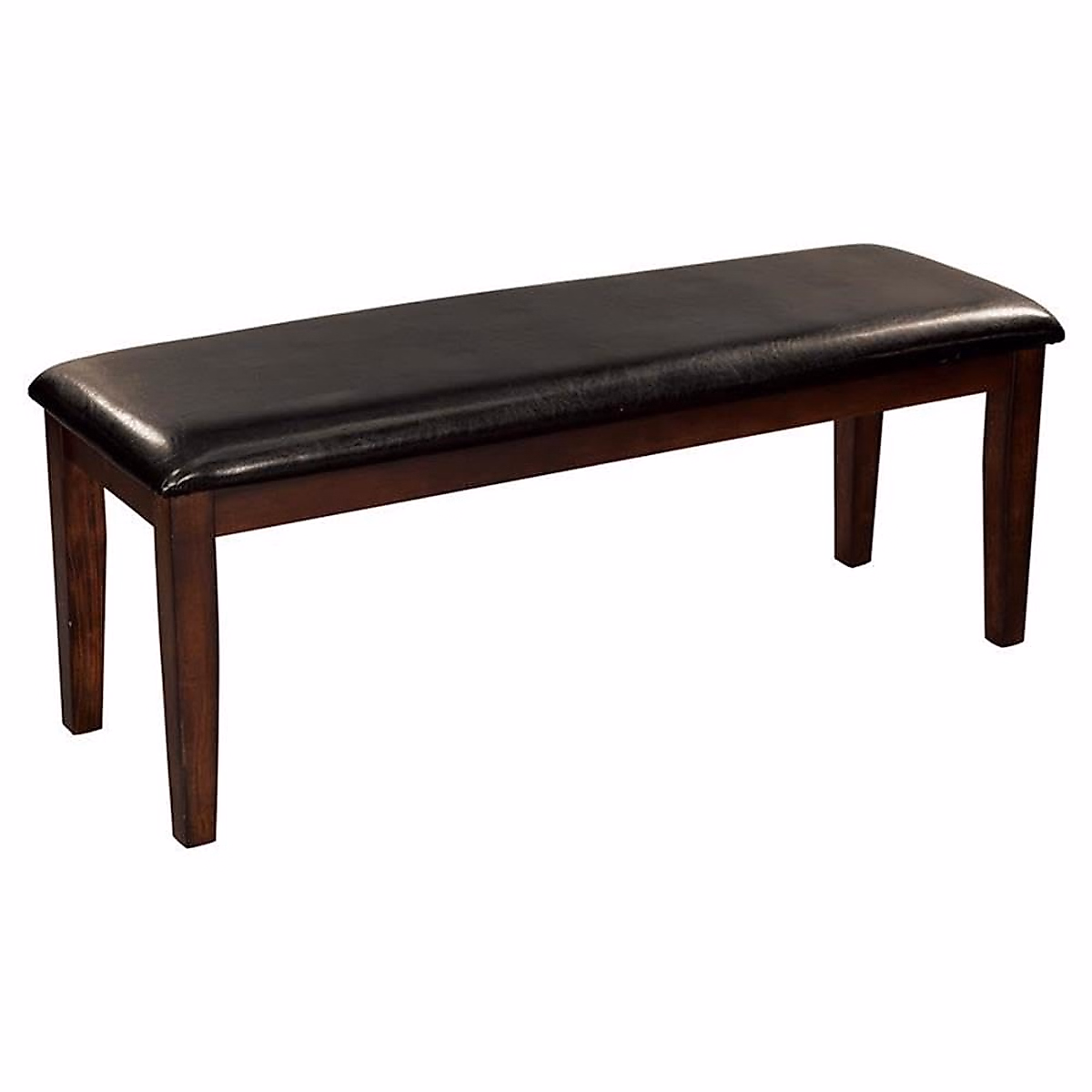 Homelegance 48" Dining Bench with Bi-Cast Vinyl Padded Seat, Cherry (5547-13)