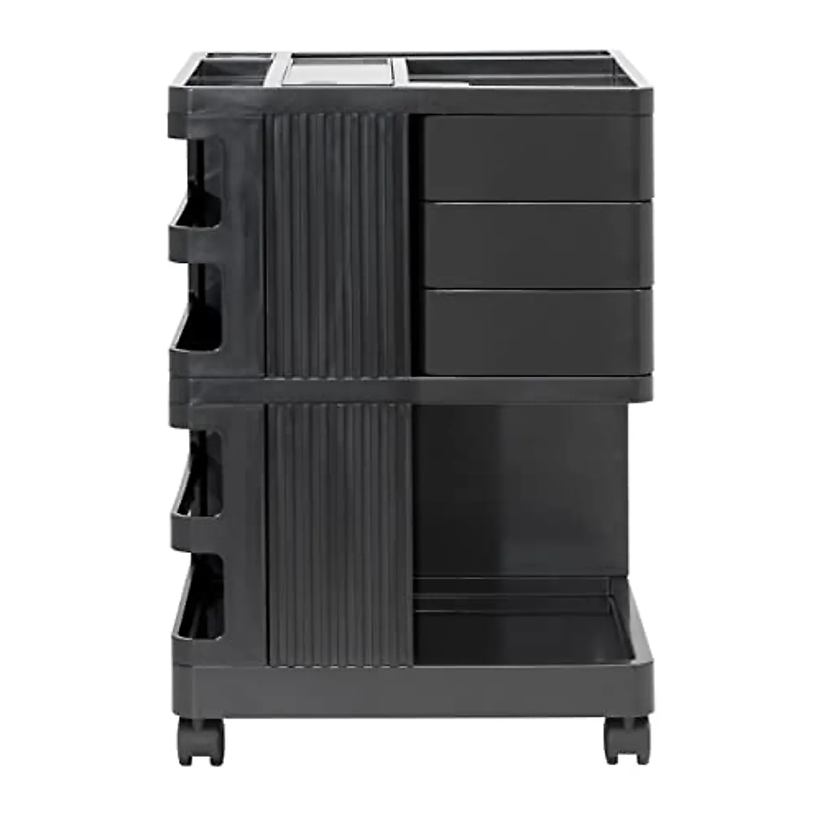 SD STUDIO DESIGNS Kubx Pro Mobile Rotating 4-Sided Storage Organizer with Multiple Compartments