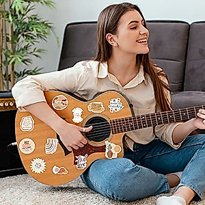 104Pcs Boho Bible Versevinyl Stickers Set, Christian Aesthetic Cute Vinyl Waterproof Stickers for Water Bottles Laptop Phone Suitcase Refrigerator Guitar Decals, Birthday Gift DIY Crafts for Kids