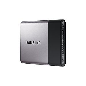 Samsung T3 Portable SSD - 1TB - USB 3.1 External SSD (MU-PT1T0B/AM)