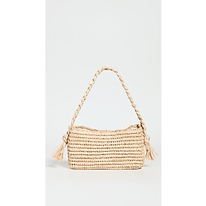 L*Space Women's AZALEA BAG, Natural, White, Black, Grey, One Size