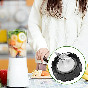 Replacement Parts For Hamilton Beach Blender Blades with Blade Gasket Blender Base Bottom Cap and 2 Rubber O Ring Sealing Ring Gasket