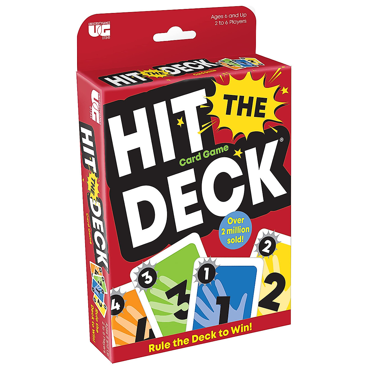 University Games Hit The Deck Card Game, Multi