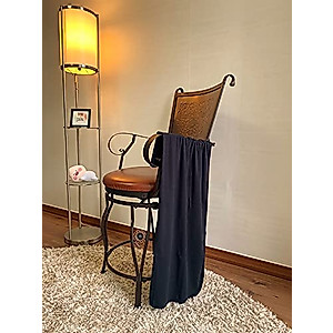 Baby Blank Receiving Blanket, 100% Cotton Fabric for 1-Pack _ Black (30 x 40 Inches / 100% Cotton Interlock)