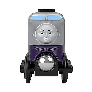 Thomas & Friends Wood Kenji push-along train engine for toddlers and preschool kids ages 2 years and up