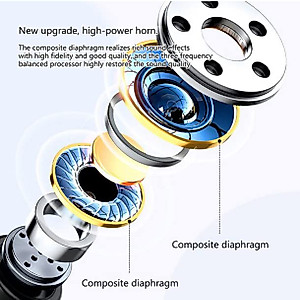 Wireless Touch Earbuds with Active Noise Cancellation New Version Bluetooth 5.2 Sport 3D Stereo Built-in Microphone, Immersive Premium Sound Long Distance Connection Headset Charging Case (BH315)