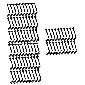4 Sets Chassis Fan Screws Computer Case Screws Cooling Fan Screws Computer Fan Accessories Self Tapping Screw Fan Mount Screws Case Fan Screw Fan Mounting Screws Screw for Case Fan