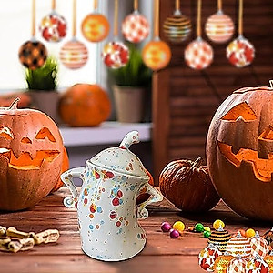 Canister with Attitude, Cute Sassy Storage Canister, Large Ceramics Jar with Lid, Cute Food Storage Jar with Airtight Lid for Kitchen, Perfect for Coffee Tea Sugar Spices and More Food Jars (Multi)