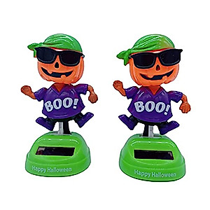 signmeili Solar Car Shaking Head Decoration Car Dashboard Dancing Toy，Desktop Embellishment Car Accessories Dashboard Decorations for Tables, Balconies and Car Interior