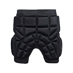 yingfeg bb Youth Butt Hip Protection Short Pants Hip Butt EVA Pad Protective Gear for Skiing Skateboard Roller Skatting for Child S